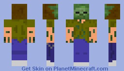 Zombie Trasformaion Minecraft Skin