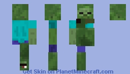 Zombie villager Minecraft Skin