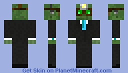 Zombie with mask Minecraft Skin