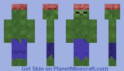Zombie Expose brain Minecraft Skin