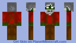 Undead Farmer Minecraft Skin