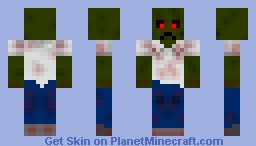 Zuper Zombie Minecraft Skin