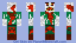 Blood Zombie Minecraft Skin