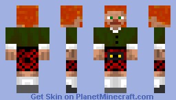 Scottish Man Minecraft Skin