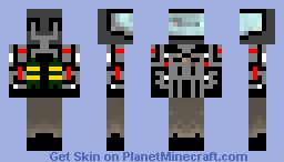 Mr Freeze Minecraft Skin