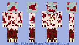Blue Zombie Minecraft Skin