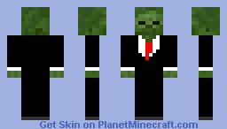 Zombie in a suit Minecraft Skin