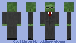 Zombie suit Minecraft Skin