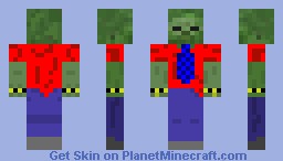 Fancy Zombie Minecraft Skin