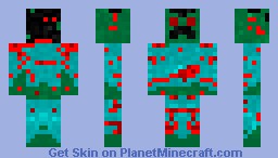 zomby creaper Minecraft Skin