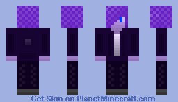 The Gothic (Purple) Minecraft Skin