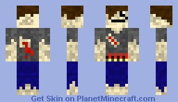 Zombie Survivor Minecraft Skin