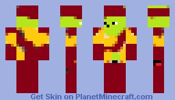 deformed color man Minecraft Skin