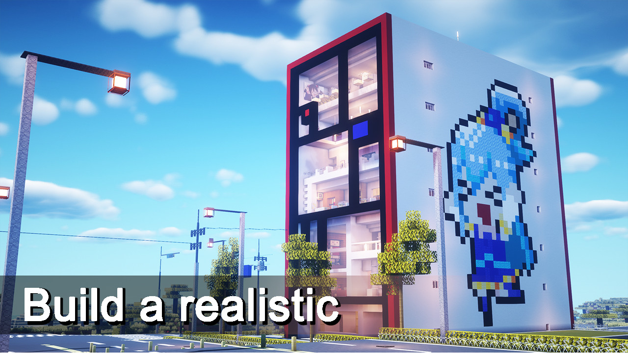 Aqua Building Minecraft Map