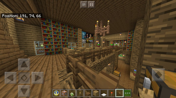 Small Library Minecraft Map