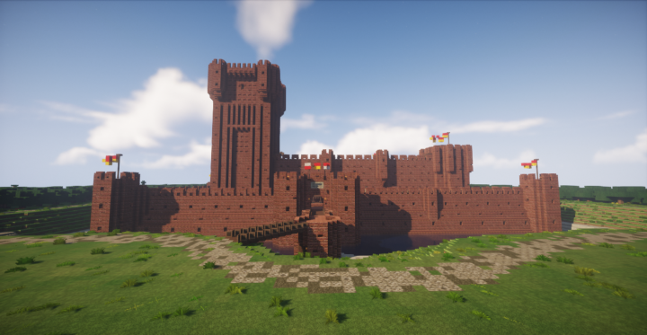 Medieval Castle v1 / Castle of La Mota, Spain Minecraft Map