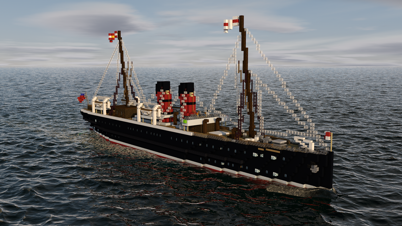 RMS Tynwald (1891) Minecraft Map