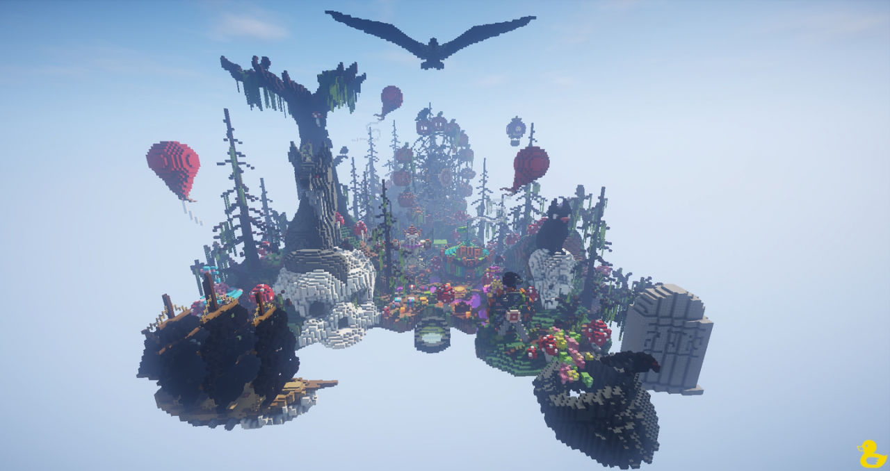 Halloween Island Spawn Minecraft Map