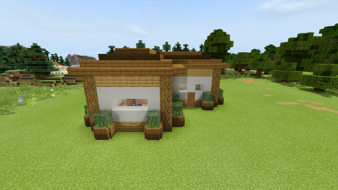 Minecraft:Pretty house for survival (Tutorial) Minecraft Map