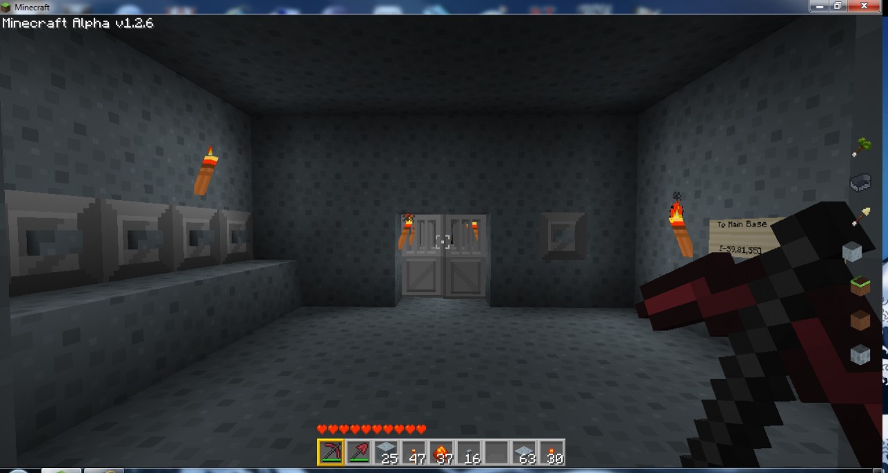 Awesome redstone password system Minecraft Map