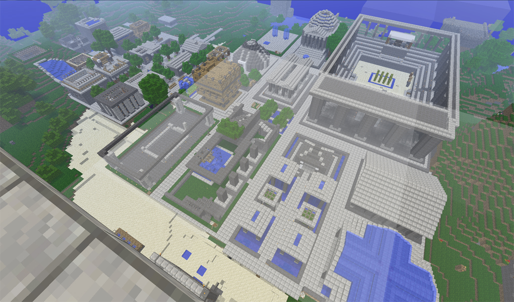 Minecraft PvP Trailer - Cool Arena. Minecraft Map