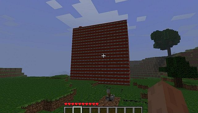 Giant Explosive Minecraft Map