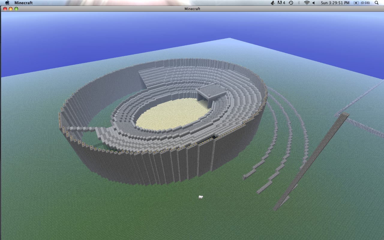 Colosseum inspired arena Minecraft Map