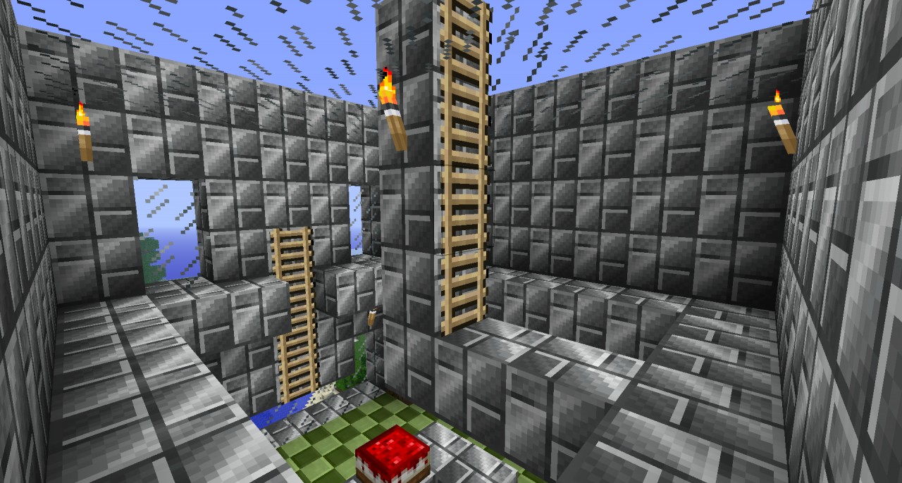 Happy Creeper Complex Minecraft Map