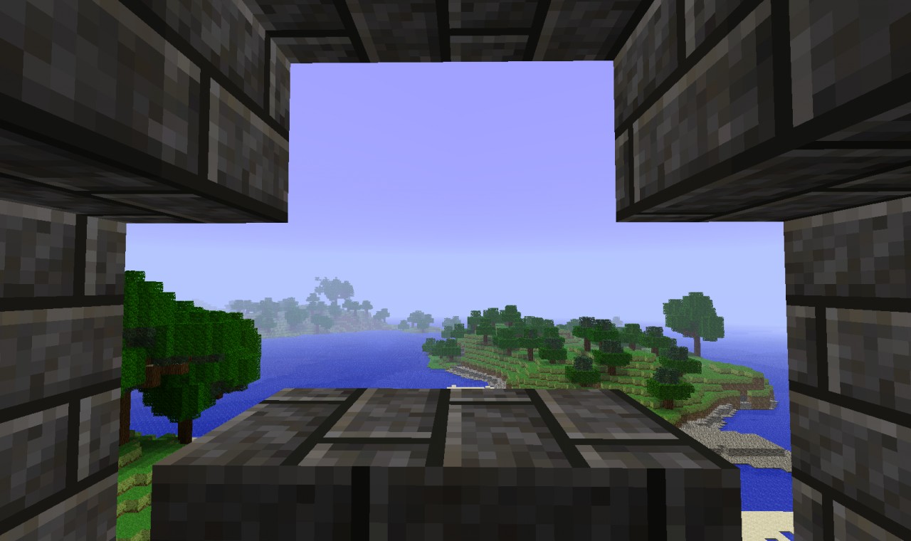 The creeper Monument Minecraft Map