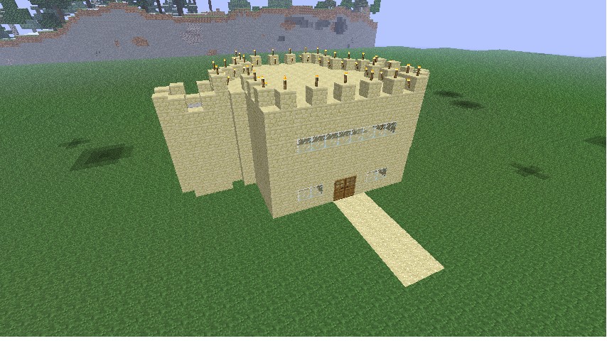 Sand Castle Minecraft Map