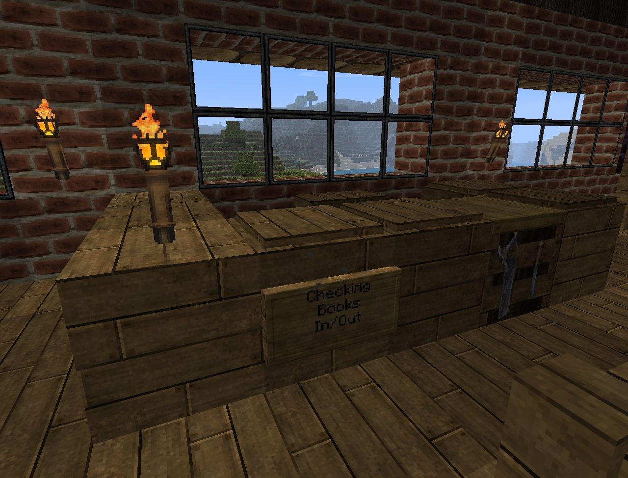 Minecraft School Minecraft Map