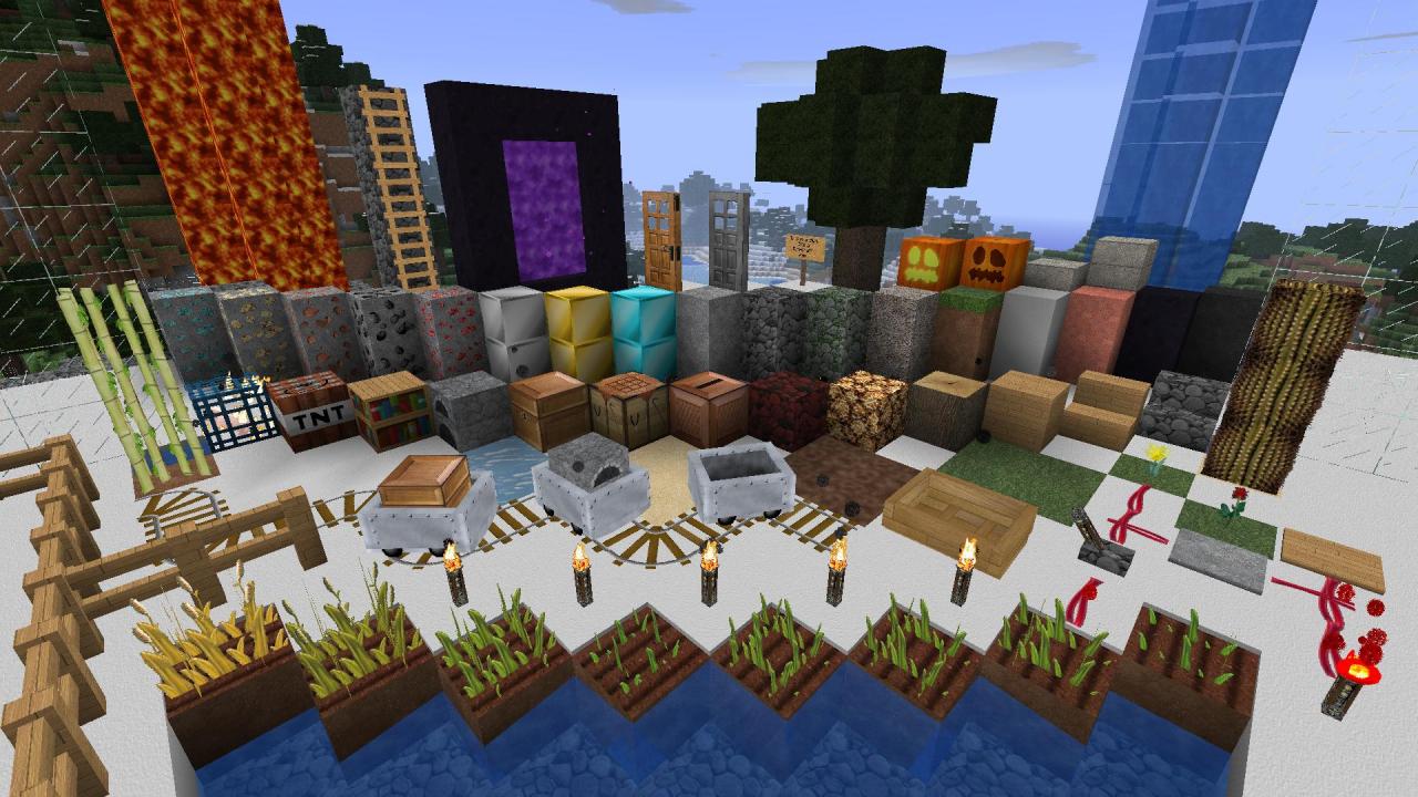 Minecraft Enhanced Minecraft Texture Pack