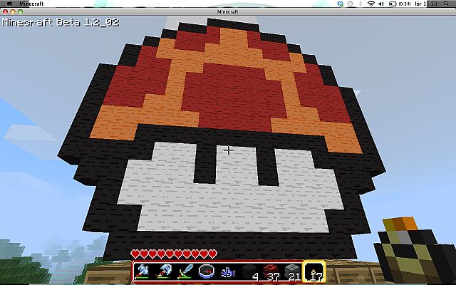 8-Bit Mushroom Minecraft Map