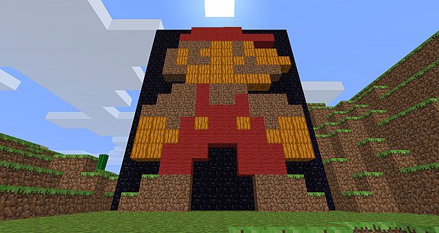 Mario Sprite Minecraft Map