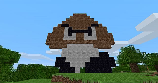 Goomba Sprite Minecraft Map