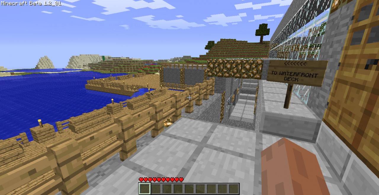 City Waterfront Minecraft Map