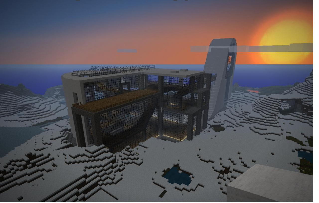 Design Architecture Building Minecraft Map