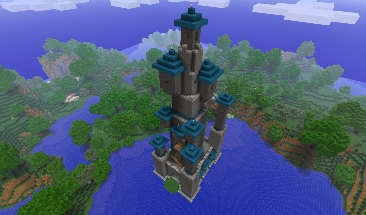 Toadstool Tower Minecraft Map