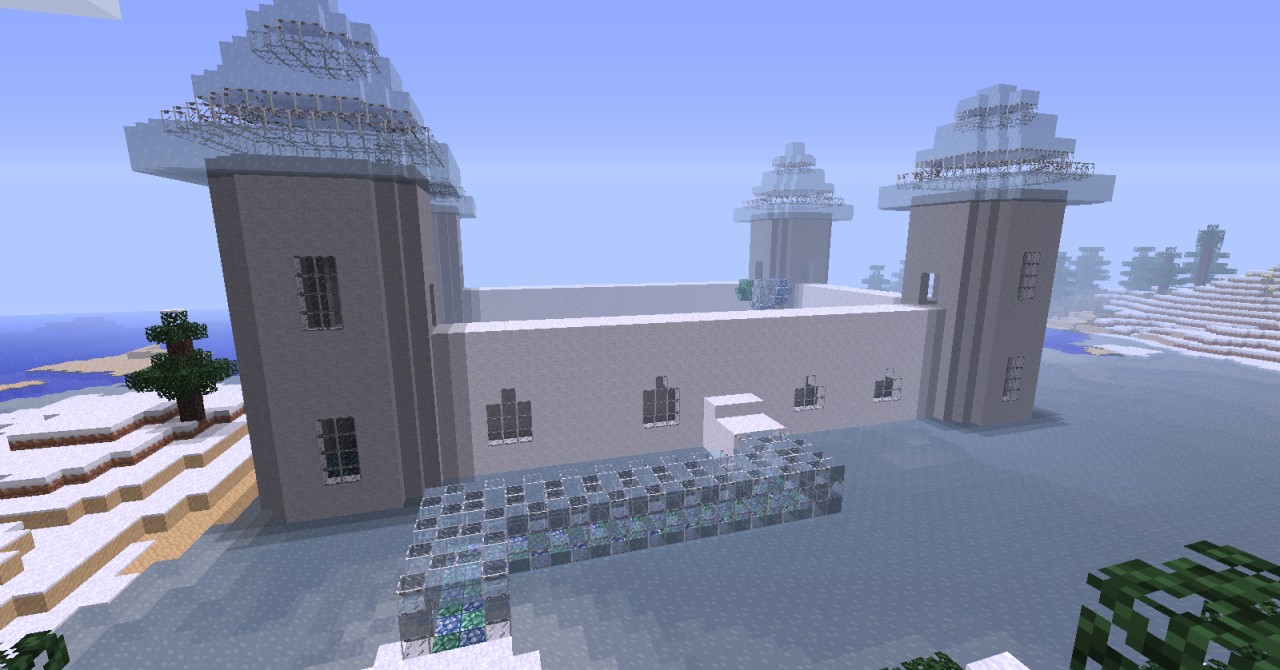 Ice Fortress Minecraft Map