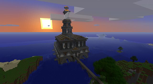 Sea Fortress & Beacon (RIP) Minecraft Map