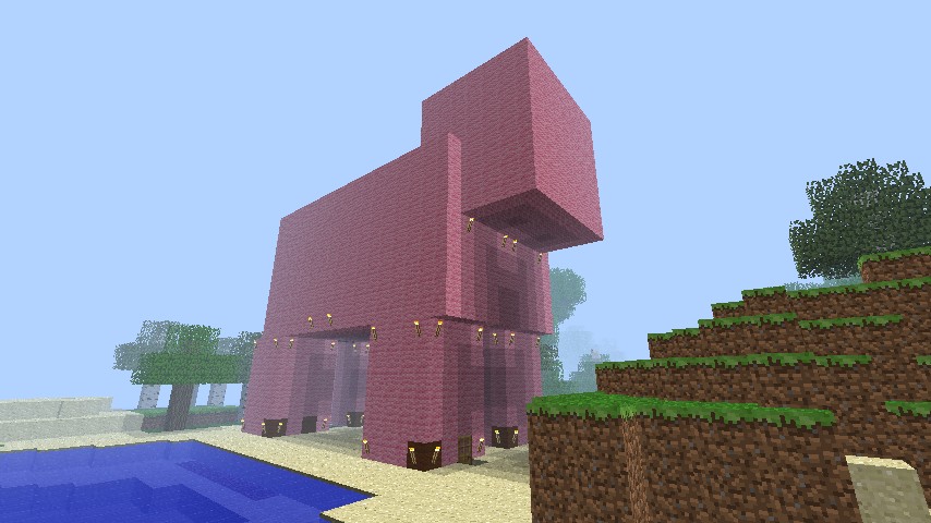 Giant Pig Minecraft Map
