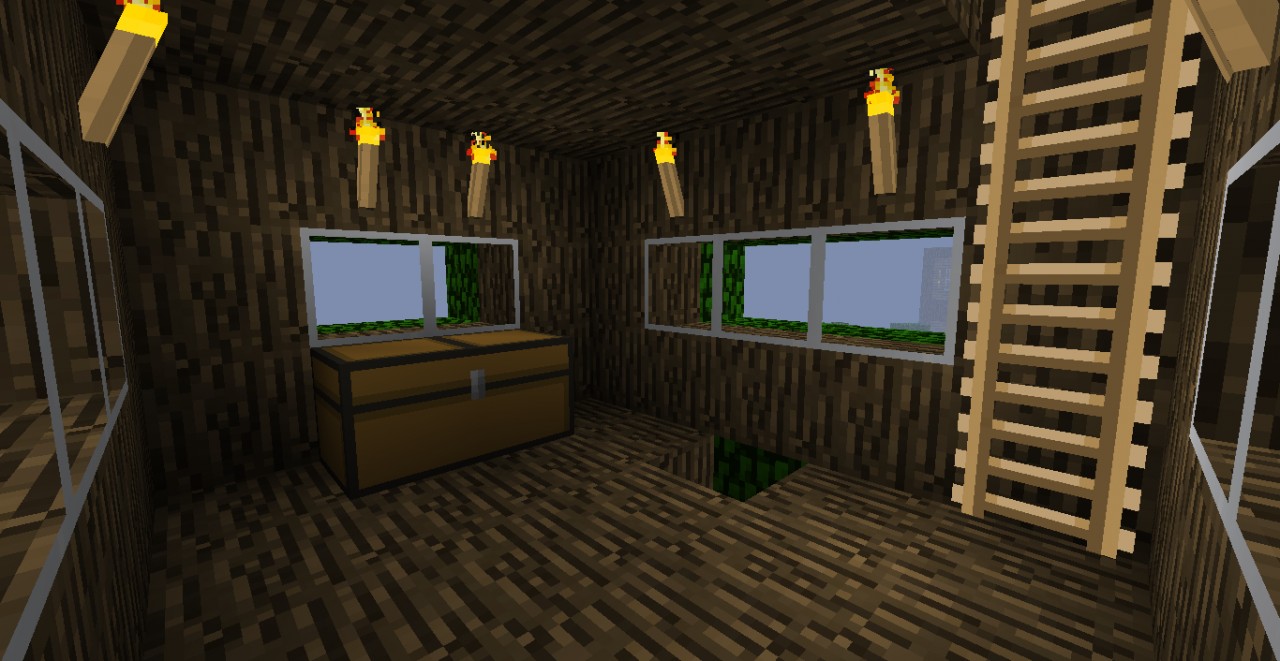 Basic Treehouse Minecraft Map