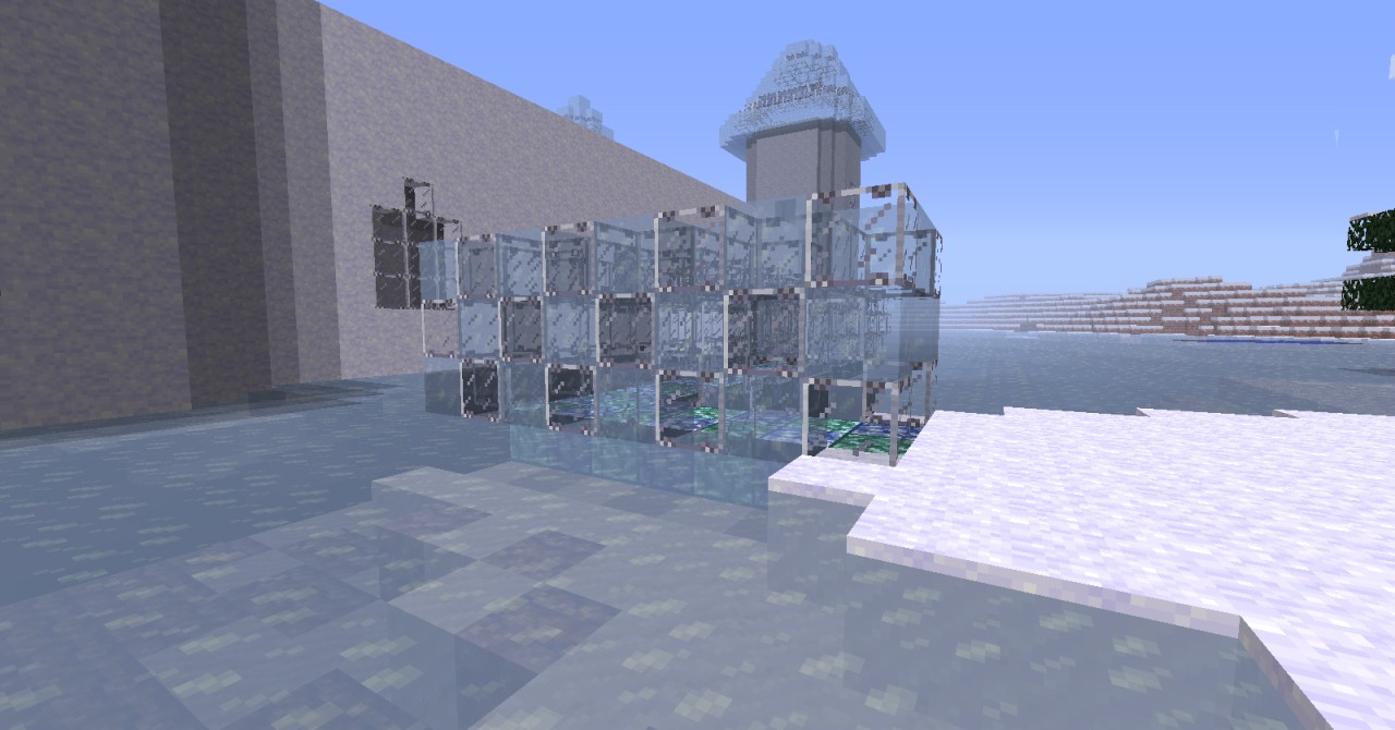 Ice Fortress Minecraft Map