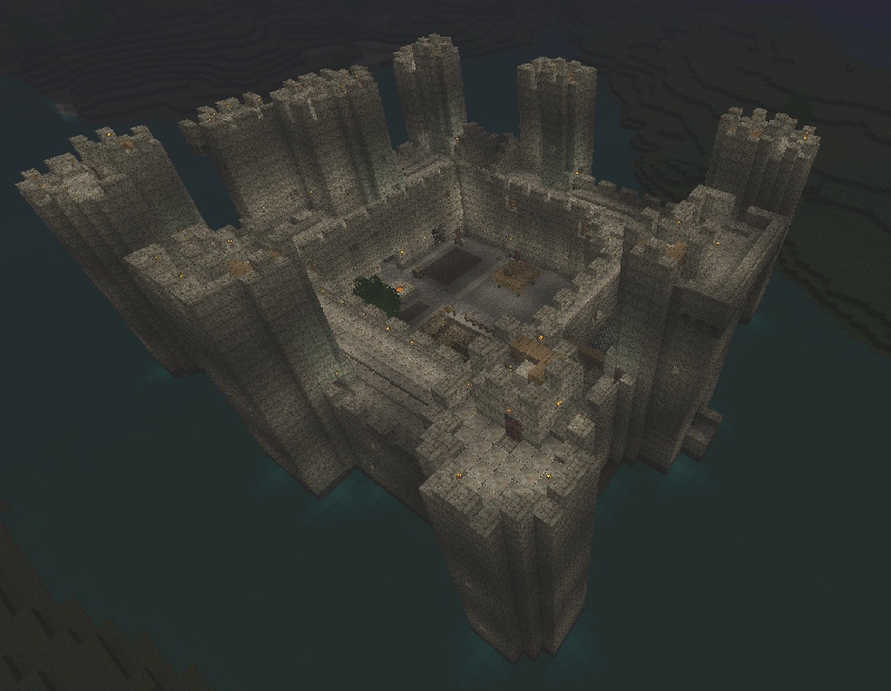 Bodiam Castle Minecraft Map