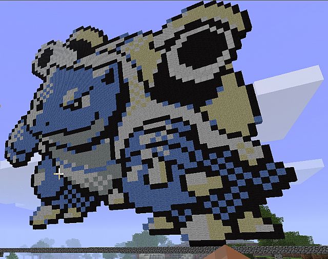 Blastoise Minecraft Map