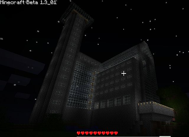 Glass-Stone Castle Minecraft Map