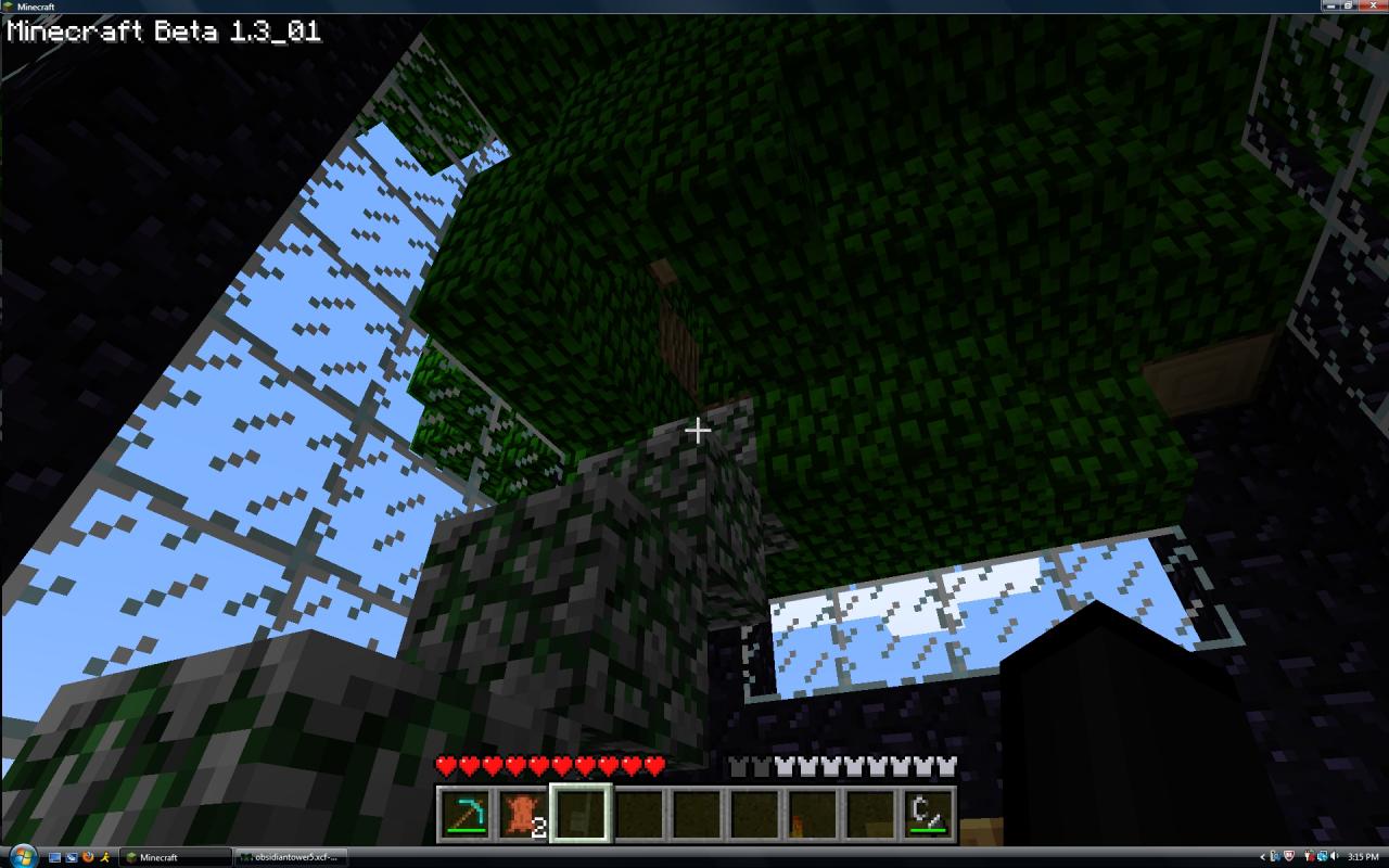 The Great Obsidian Tower Minecraft Map