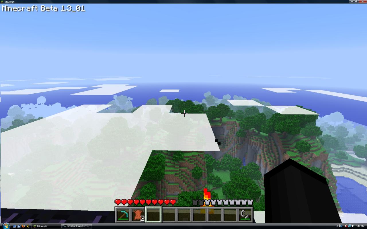 The Great Obsidian Tower Minecraft Map