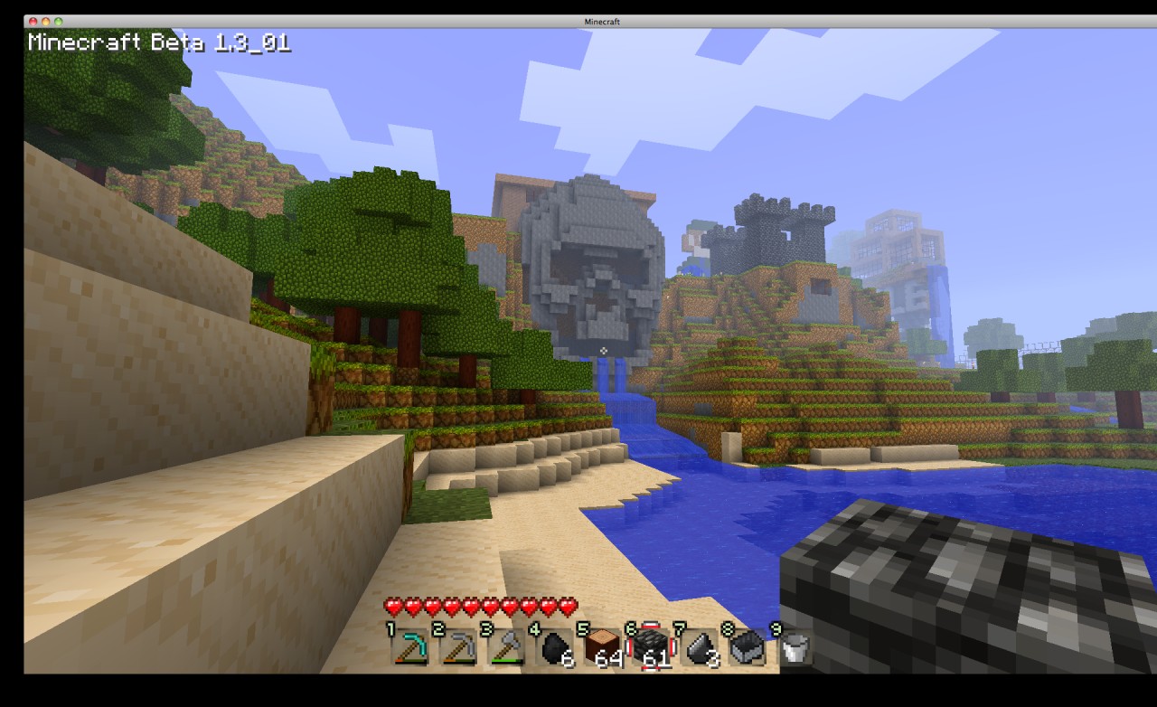 Skull Mountain Minecraft Map