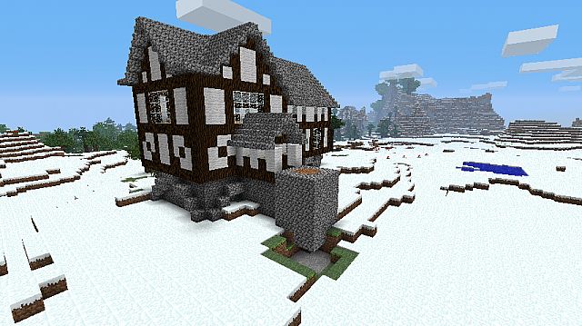 Tudor on the Tundra Minecraft Map